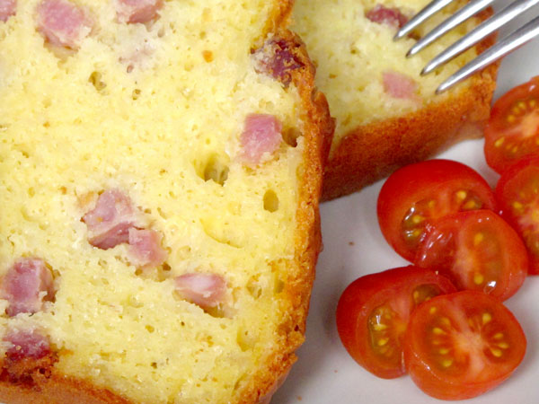 Recette Cake au jambon